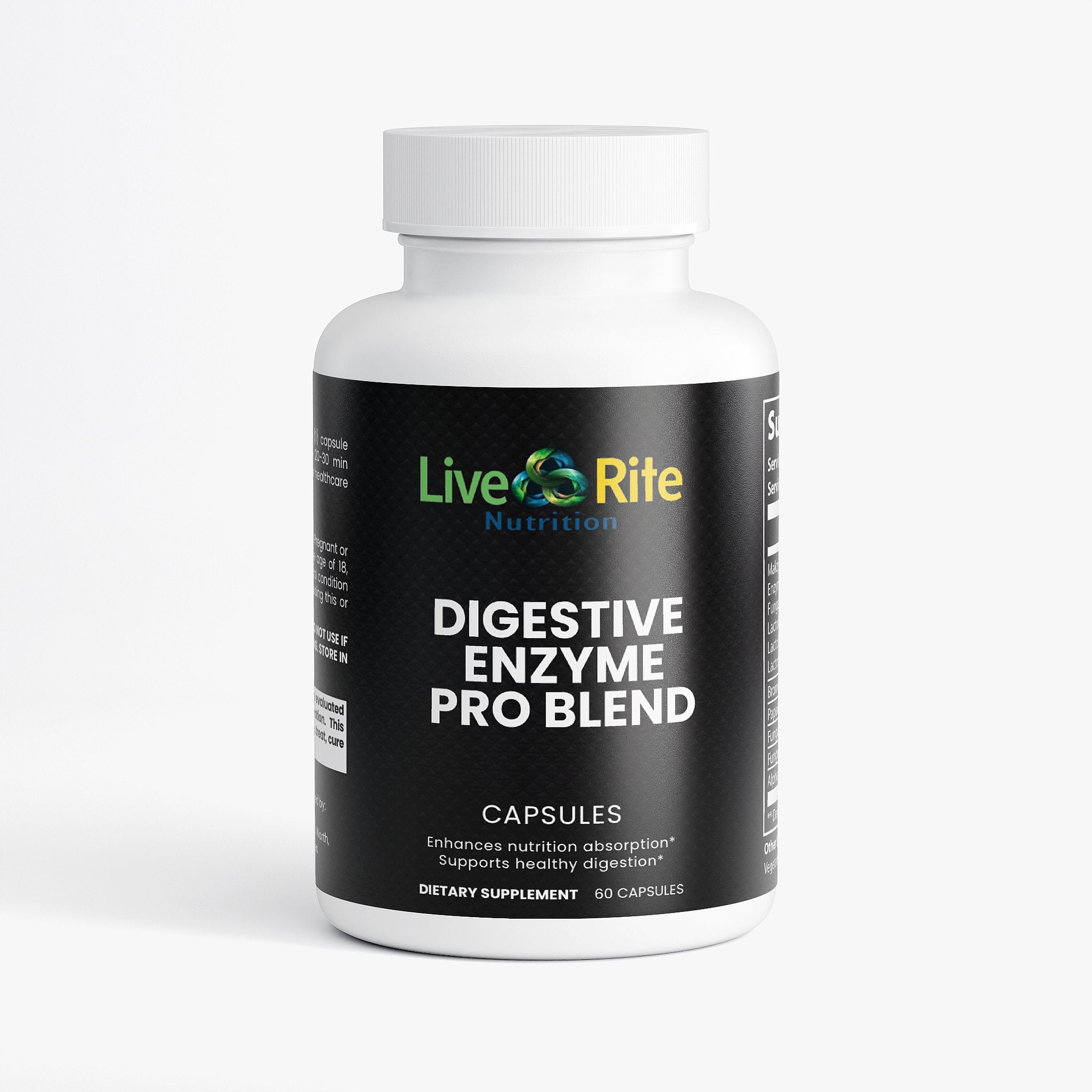 Digestive Enzyme Pro Blend – LIVE RITE Supplements